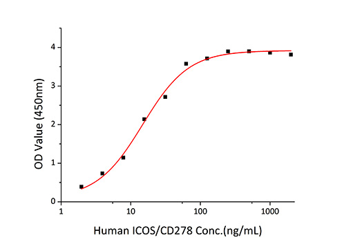 Recombinant Human ICOS/CD278 Protein-면역 체크포인트 - ABclonal